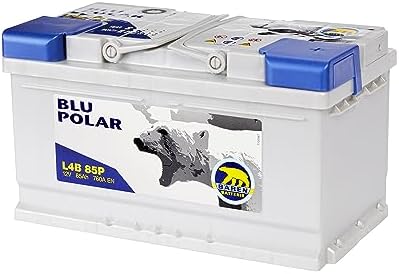 Baren Batteria Auto Flooded L4B 85P 12V 85Ah 760A, Batteria Auto Blu ...