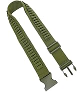 Amazon.com : TAMINSTY Ammo Belt, 50 Rounds Rifle Cartridge Belt 410 ...