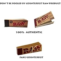 Amazon.com: Raw Rolling Papers Unbleached Filter Tips 10 Pack = 500 ...