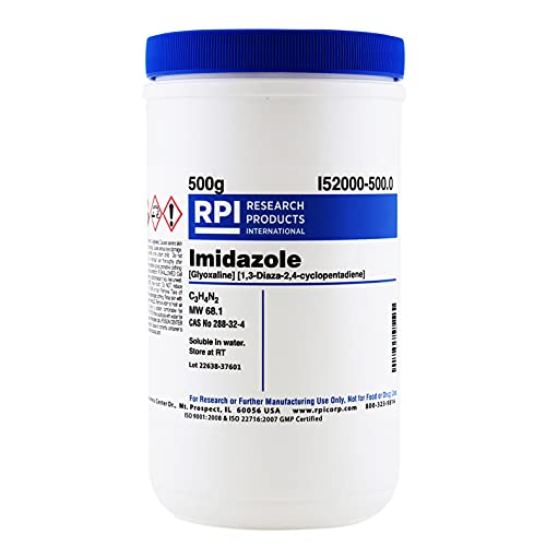 Imidazole [Glyoxaline] [1,3-Diaza-2-,4-cyclopentadiene], 500 Grams ...