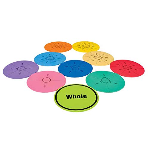 Topsun Learnovative Magnetic Fraction disc | Math Learning Resource ...