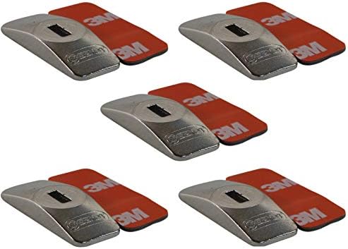 Amazon.com: 5 Pack Anchor Plate Adhesive Security Plate with Slot for ...