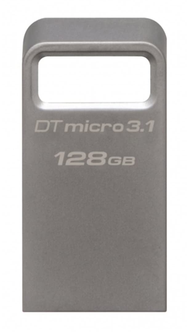 Kingston DataTraveler Micro 128GB USB Flash Drive Metal Design USB 3.2 ...