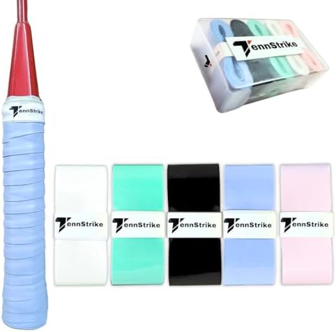 Boldfit Badminton Grip Multicolor Anti Slip Perforated Tennis Racket ...