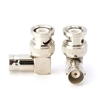 Amazon.com: THE CIMPLE CO BNC Elbow Male Female Adapter, 90 Degree Angle, 4 Pack, UL Listed ...