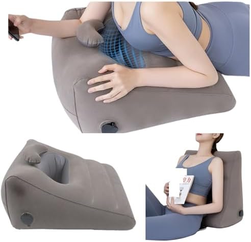 Amazon.com: NHKRTE Inflatable Reading Pillow, Rest Pillow for Sofa &Bed ...