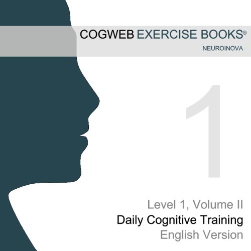 Buy Cogweb Exercise Books Level 1: Daily Cognitive Training Book Online ...