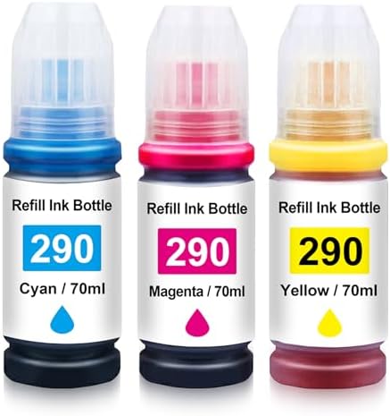 Amazon.com: Topcolor GI-290 G3200 G4210 Ink Refill Compatible for Canon ...