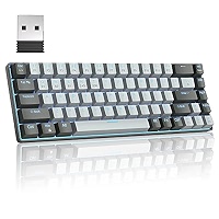 Magegee Portable 60 Mechanical Gaming Keyboard Led Backlit, 48% OFF