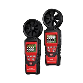 HT625 Anemometer Portable Wind Speed Meter Air Velocity Gauge Windmeter ...