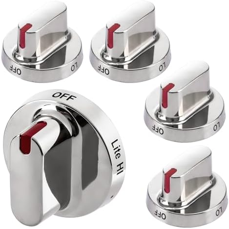 Amazon.com: atgestore DG68-00101B-01 Stove Knobs Replacement for ...