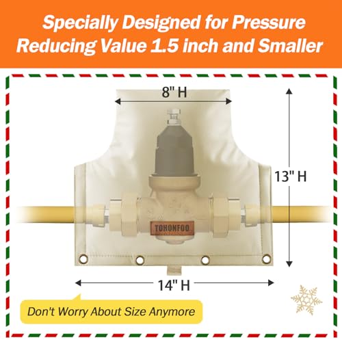 Snapklik.com : Backflow Preventer Cover Insulated Pouch - Pressure ...