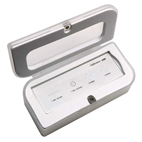 Buy Iycorish 926 0.01Mm Micro Slides Reticle Calibration Slide Ruler ...