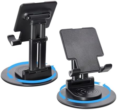 Amazon.com: ONCHEER 360°Rotating Cell Phone Stand for Desk, Portable ...