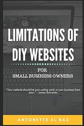 Limitations of DIY Websites: For Small Business Owners: El Baz ...