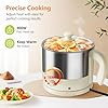 Amazon.com: Hot Pot Electric - CACHOO Small 1.25Qt Beige Stainless ...