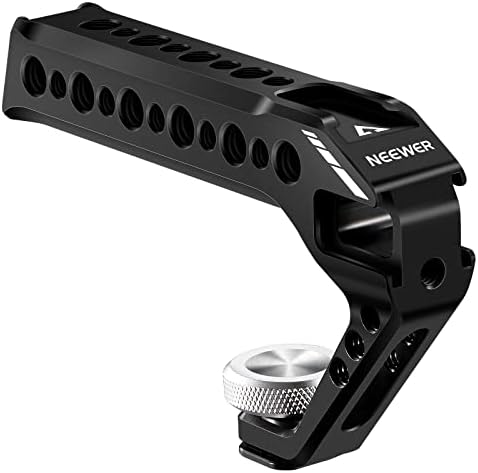 NEEWER Camera Top Handle Grip, Universal Hot Shoe Grip for Low Angle ...