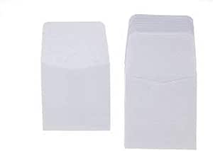Guardhouse Archival Paper Coin Envelopes 2x2-Inches White, 50 Pack ...