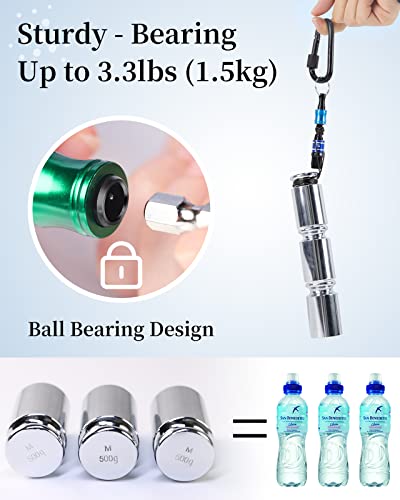 Snapklik.com : Katerk Portable Bit Holder Keychain, 10 Pcs 1/4 Inch Hex ...