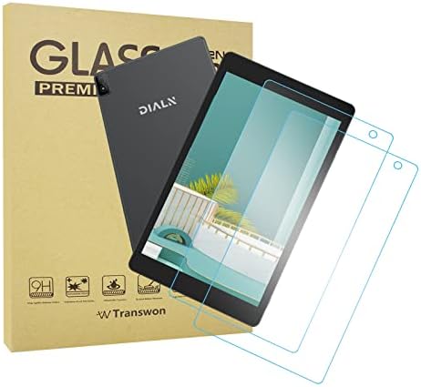 Amazon.com: Transwon Screen Protector (2 PCS), Tempered Glass, 9H ...