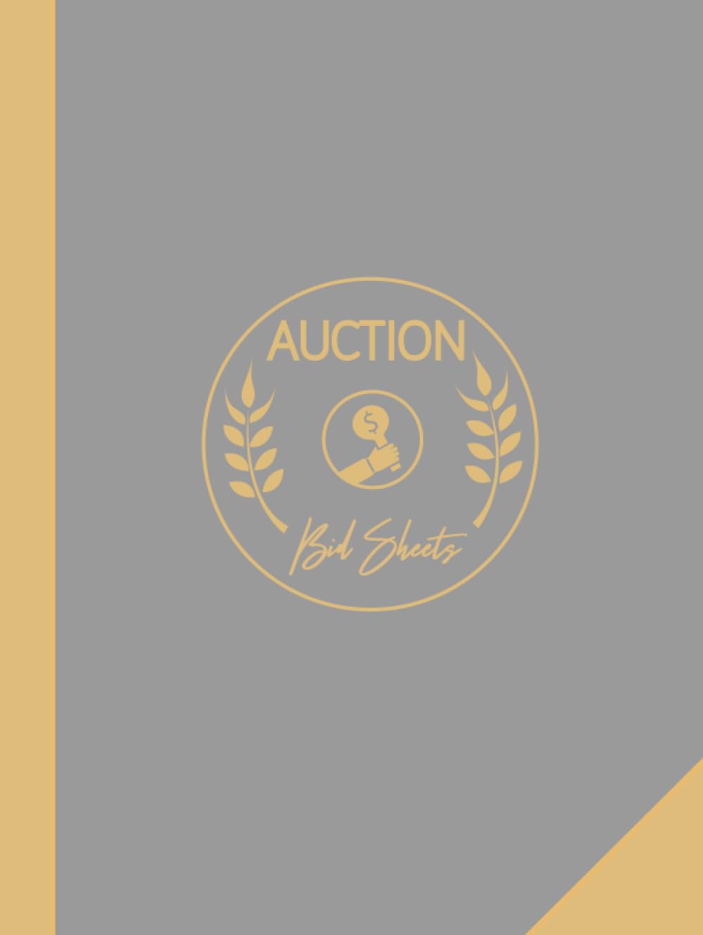 Auction Bid Sheets: Bidding Record Keeping Log. Detail & Track Every ...