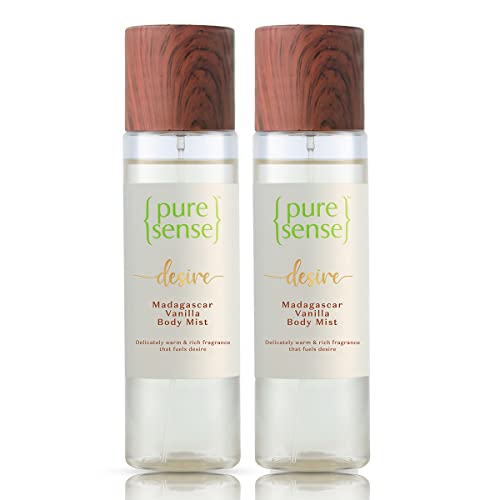 Pure Sense Madagascar Vanilla Body Mist Combo Long Lasting Fragrance ...