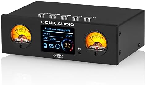 Amazon.com: Douk Audio VU3 PRO Dual Analog VU Meter, 2-Way Amplifier ...