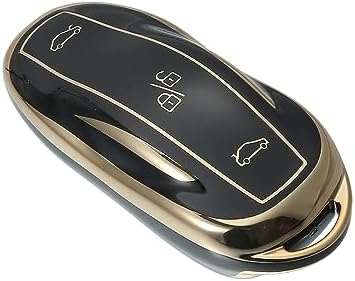 Amazon.com: Unifizz Car Silicone Smart Key Fob Case Cover Shell Protector Keyless Black for ...