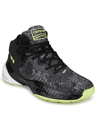 Buy Campus Men's Superb Blk/F.Grn Running Shoes - 10 UK (44 EU) (5G-695 ...
