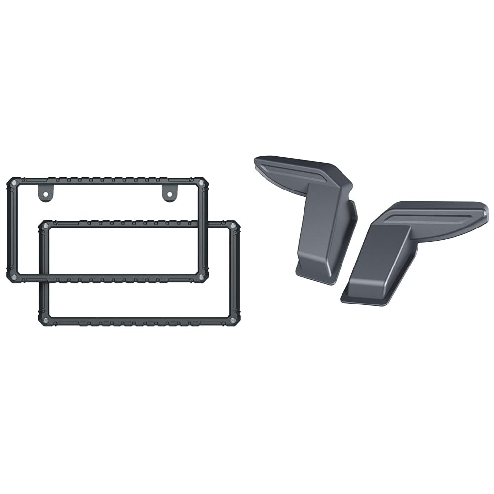 Amazon.co.jp: 【セット買い】星光産業(EXEA) 車外用品 ナンバーフレーム (エクセア) タフネスフレームセット EX-209 + 星光産業(EXEA) 車種専用品 ジムニー ...