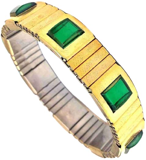 Blood Pressure Metal Chain Stretchable Bracelet For Men & Women 6 High ...