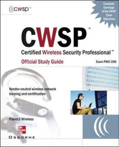 Amazon.com: CWSP Certified Wireless Security Professional Official ...