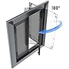 Amazon.com : PATAPLUS Aluminum Large Dog Door for Exterior Door with ...