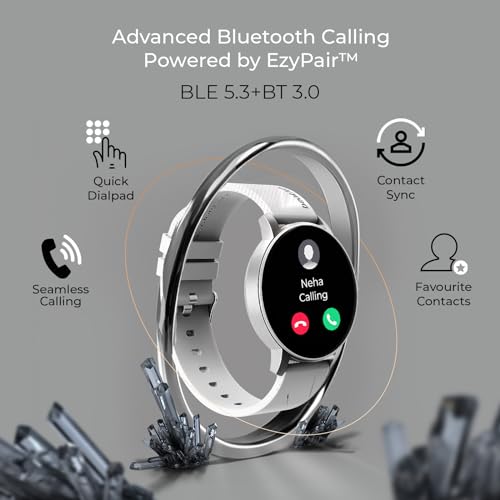 beatXP Vector 1.30 inch HD Display Bluetooth Calling Smart Watch ...