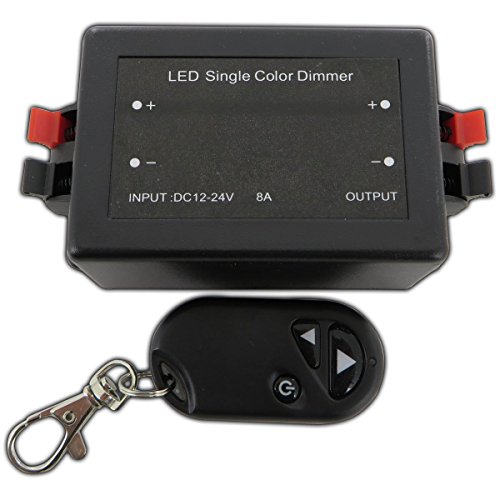 LED Wireless Dimmer 12V with Remote Control for all Dimmable LED Bulbs ...