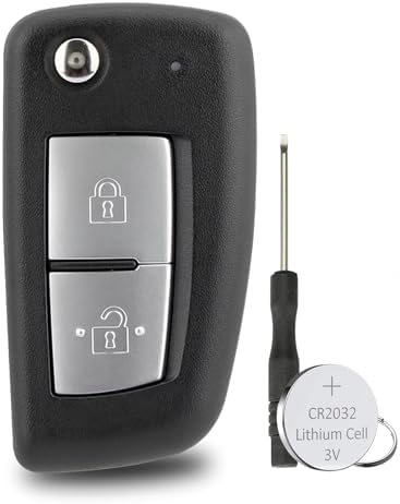 2 Button Key Fob Case Shell For Nissan Qashqai J11 Juke X-Trail T32 ...