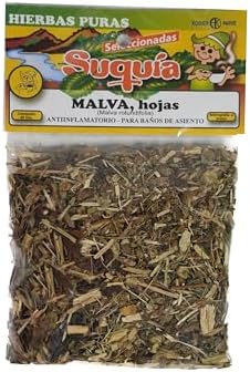 Amazon.com : Suquía Malva Herbal Tea: Loose Leaf Mallow 1.41 oz (40g ...