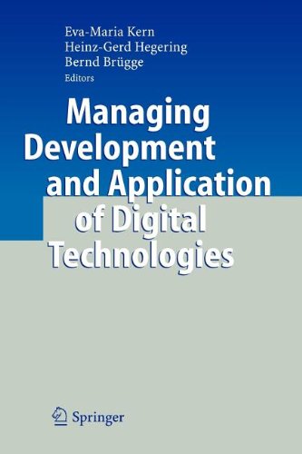 Amazon.com: Managing Development and Application of Digital Technologies: 9783540823797: Kern ...
