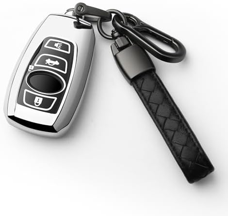 Amazon.com: PADITURAL 2Pcs Key Fob Cover Compatible with 2025 2024-2014 ...