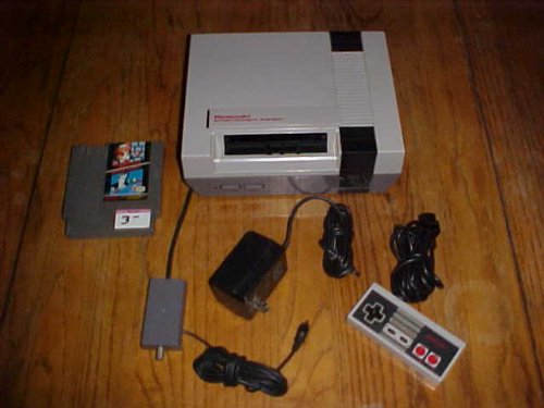 Amazon.com: NES System with one controller, AC adapter, AV converter ...