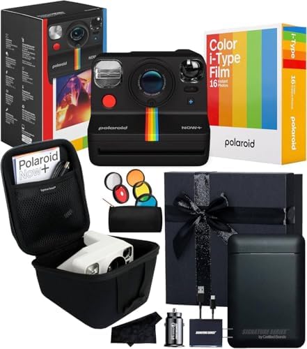 Amazon.com : Polaroid Now+ Generation 2 - Camera + Film Bundle (16 ...