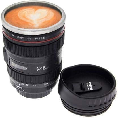 Buy Kalitus Classic Stainless Steel and Plastic Cover Camera Lens ...