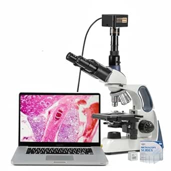 Amazon.com: Swift Infinity-Corrected Compound Trinocular Microscope ...