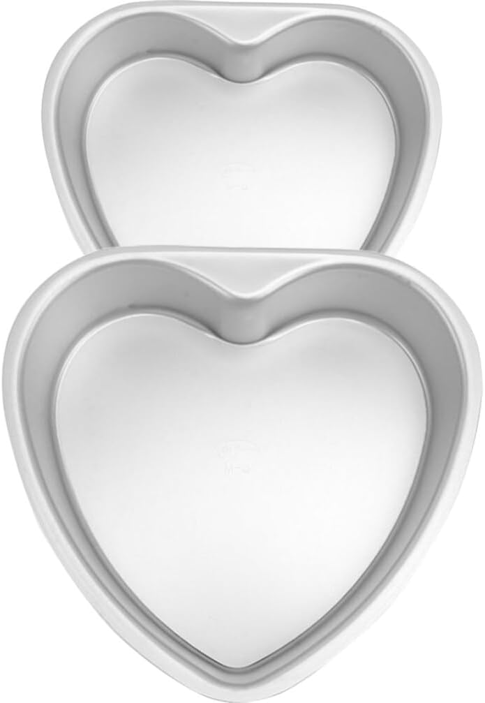 Amazon.com: Veemoon 2pcs Heart Cake Mold Cake Pan Oven Baking Plate ...