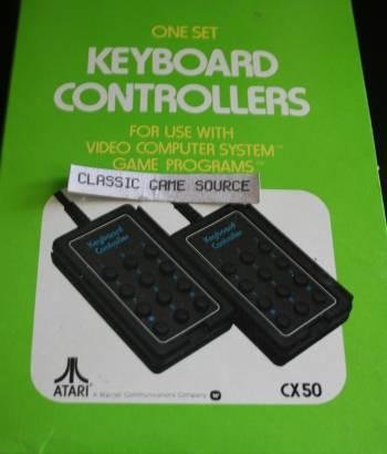 Amazon.com: 2 Atari Keyboard Controllers for 2600 7800 Cx50 : Video Games