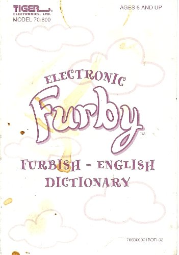 Amazon.com: Furbish to English Dictionary (Model 70-800): Tiger ...