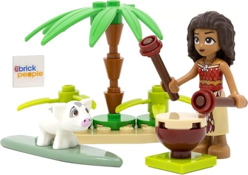 Amazon.com: LEGO Disney Princess Moana Combo Pack: Moana Minfiigure ...