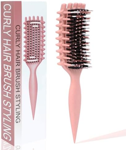 Amazon.com : New Curl Brush,Define Curl Comb,Boar Bristle Hair Brush ...