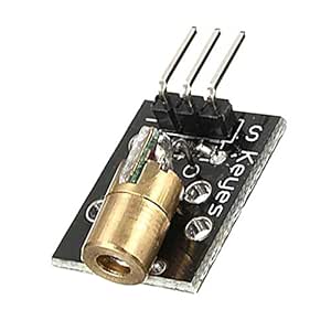 KY-008 650nm 5V Laser Dot Diode Copper Head Laser Transmitter Sensor ...