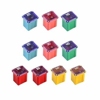 Jcase Fuse Kit Mini Jcase Fuse Assortment Low Profile 20A 30A 40A 50A ...